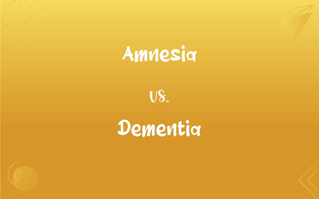 Amnesia vs. Dementia: What’s the Difference?