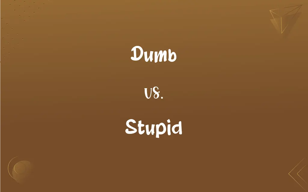 Dumb Vs Stupid What s The Difference Dumb Vs Stupid What s The Difference