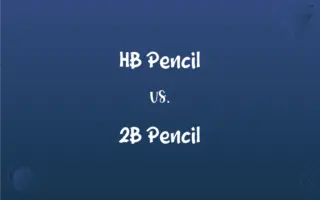 HB Pencil vs. 2H Pencil: What’s the Difference?