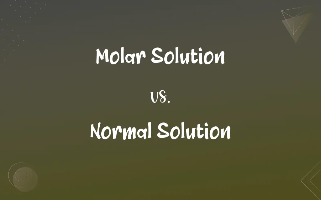 Molar Solution Vs Normal Solution What s The Difference Molar Solution Vs Normal Solution What s The Difference