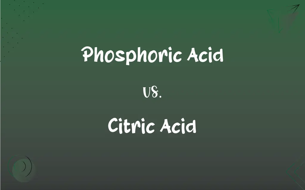 Phosphoric Acid vs. Citric Acid: What’s the Difference?