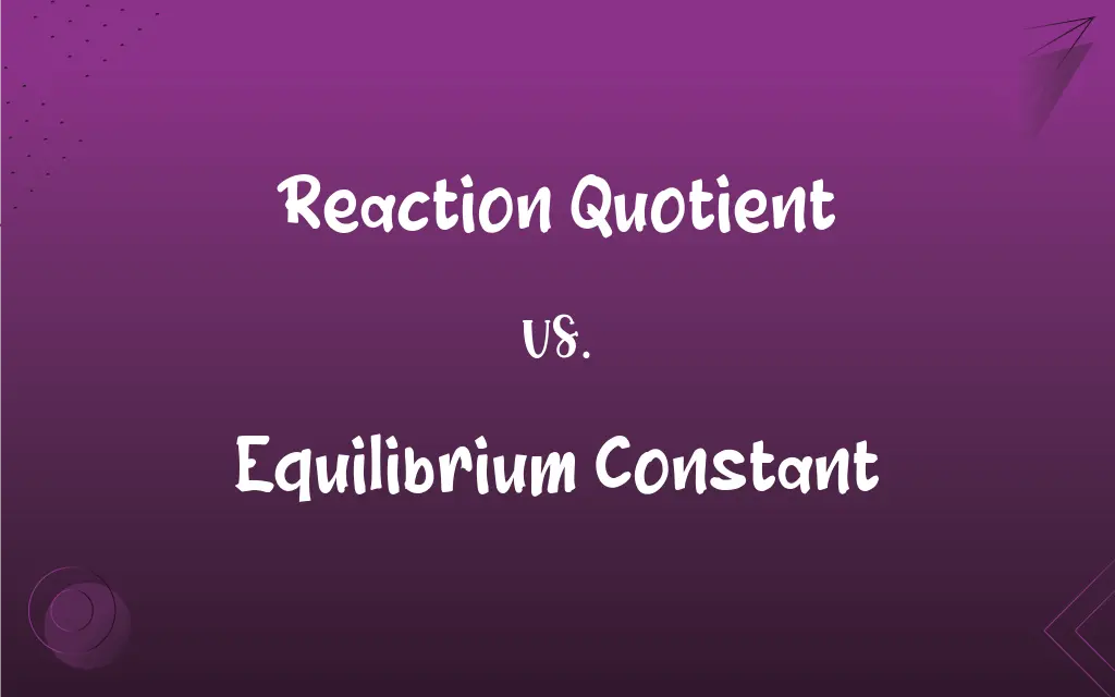 Reaction Quotient Vs Equilibrium Constant What s The Difference Reaction Quotient Vs Equilibrium Constant What s The Difference