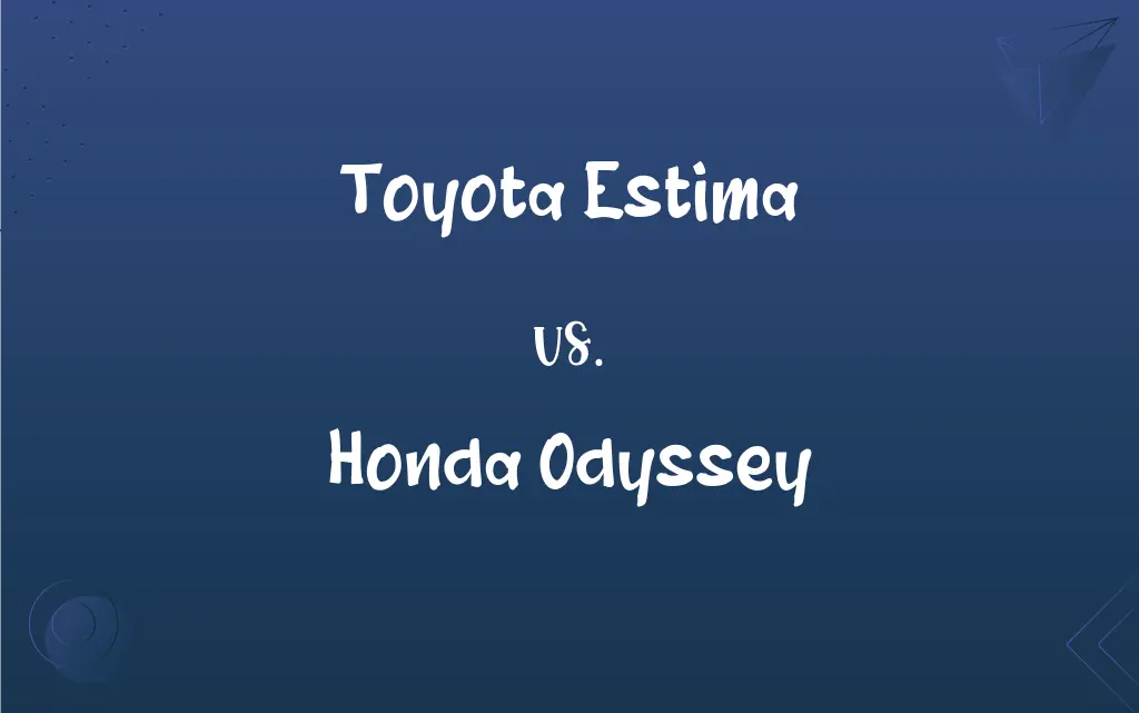 Toyota Estima vs. Honda Odyssey: What’s the Difference?