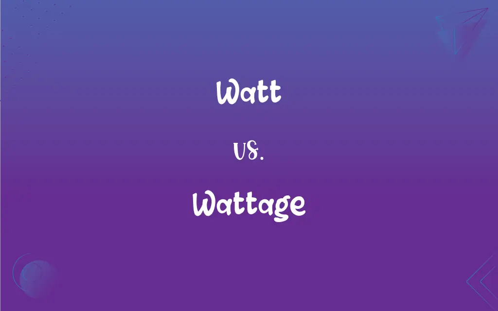 Watt Vs Wattage What s The Difference 